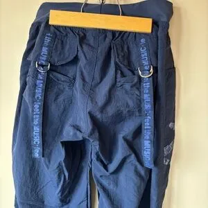 Zumba Fitness | Shorts | Y2k Zumba Fitness Navy Blue Athletic Capri ...